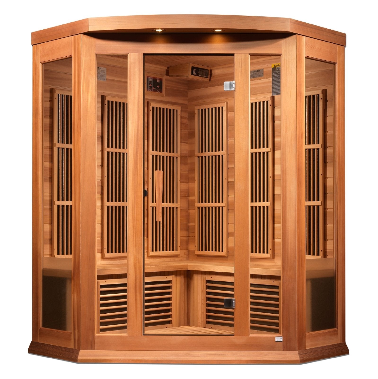 Golden Designs MX-M206-01-FS CED Red Cedar Maxxus Full Spectrum FAR Infrared Sauna | (2-Person ...